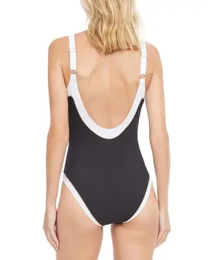 GOTTEX High Class Square Neck One-piece Swimsuit