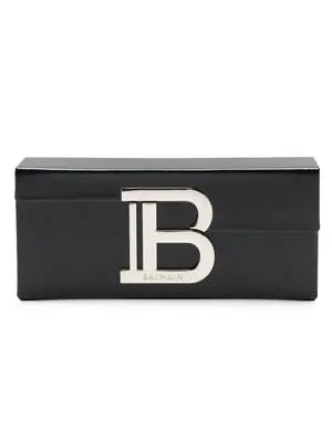 Balmain B-grand Rectangle-frame Sunglasses - Black