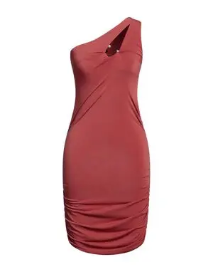 ANGELA MELE MILANO Mini One-shoulder Dress - Red