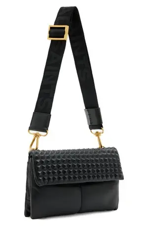 ALLSAINTS Ezra Stud Leather Crossbody Bag