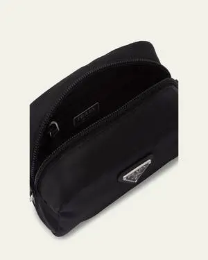 Prada Re-nylon Travel Pouch Bag - Nero