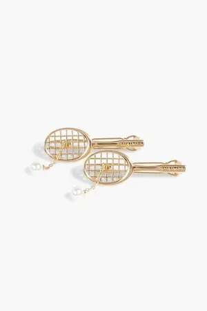 shrimps - Tone Faux Pearl Hair Clip