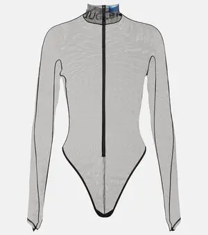 MUGLER Mesh Bodysuit