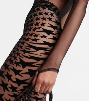 MUGLER Mesh Bodysuit