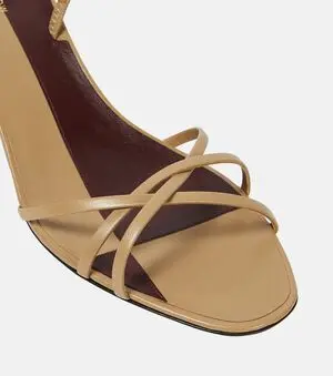 THE ROW Harlow 35 Leather Slingback Sandals