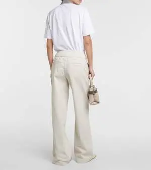 Brunello Cucinelli High-rise Wide-leg Jeans