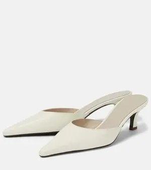 THE ROW Cybil Leather Mules