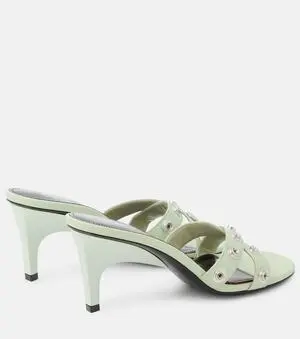 Attico Cosmo Leather Sandals