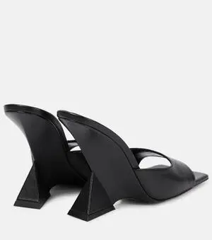 Attico Cheope Leather Mules