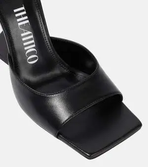 Attico Cheope Leather Mules