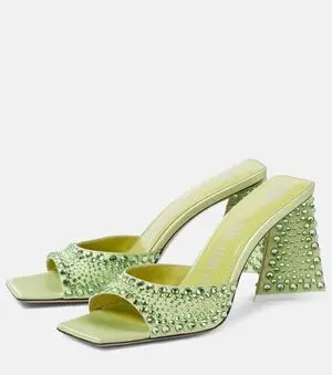 Attico Mini Devon Embellished Mules