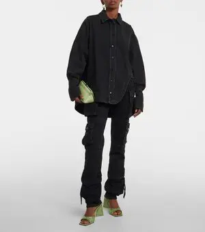 Attico Oversized Denim Shirt