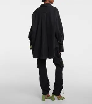 Attico Oversized Denim Shirt