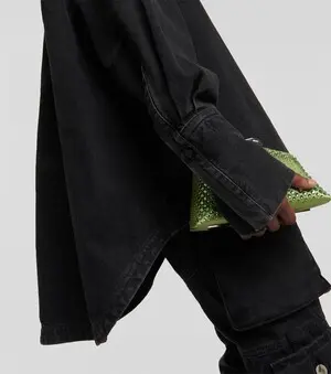 Attico Oversized Denim Shirt