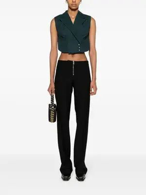 Stella McCartney Low-rise Wool Slim Trousers