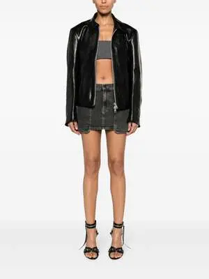 Helmut Lang Carpenter Denim Mini Skirt
