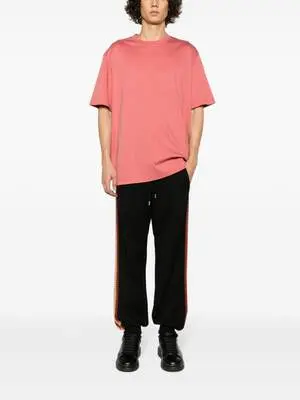 LANVIN Side Curb Cotton Track Pants