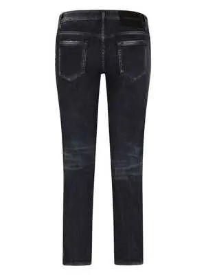 Dsquared2 Distressed Slim-cut Jeans - Black