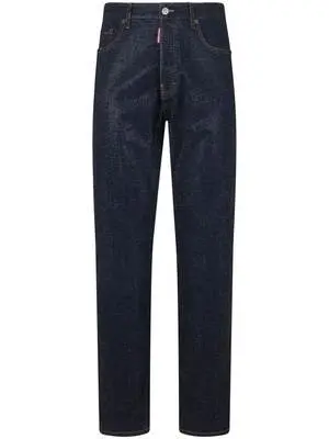 Dsquared2 Crystal-embellished Straight-leg Jeans