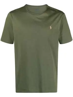 Polo Ralph Lauren Polo Pony-embroidered Cotton T-shirt - Green