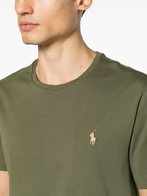 Polo Ralph Lauren Polo Pony-embroidered Cotton T-shirt - Green
