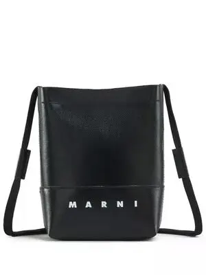 Marni Museu Logo-print Cross Body Bag - Black