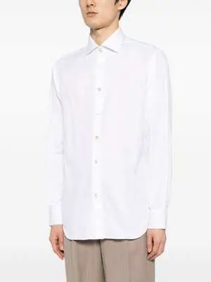Kiton Long-sleeve Cotton Shirt