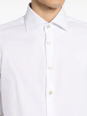 Kiton Long-sleeve Cotton Shirt