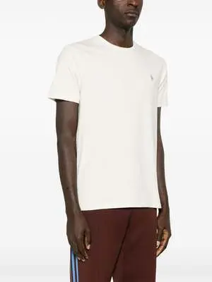 Polo Ralph Lauren Polo Pony-embroidered Cotton T-shirt - Neutrals