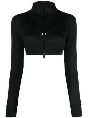 Courreges Long Sleeve Performance Tops For Women