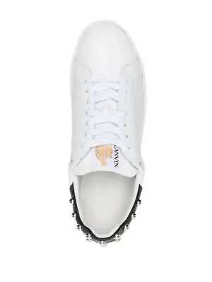 LANVIN Studded Leather Sneakers