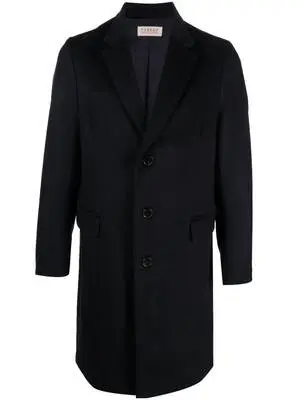 Fursac Single Breasted Coats For Men