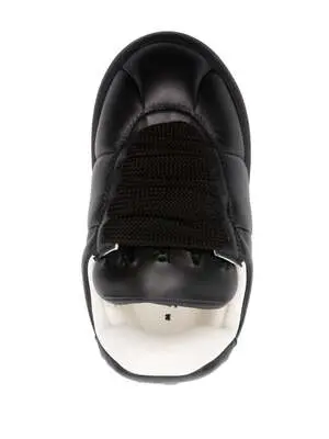 Marni Bigfoot 2.0 Padded Leather Sneakers - Black