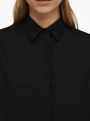 JIL SANDER Long-sleeve Silk Shirt