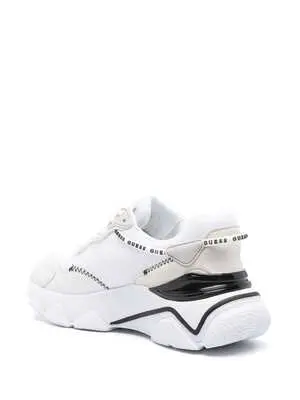 Guess Micola Lace-up Sneakers - White