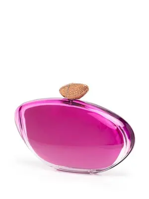 Benedetta Bruzziches Ariel Clasp-fastening Clutch Bag