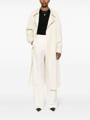 Stella McCartney Straight-leg Wool Trousers - Neutrals