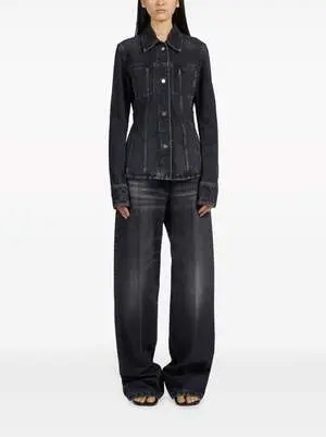 FERRAGAMO Logo-patch Denim Jacket