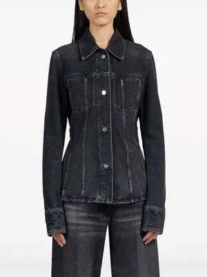 FERRAGAMO Logo-patch Denim Jacket