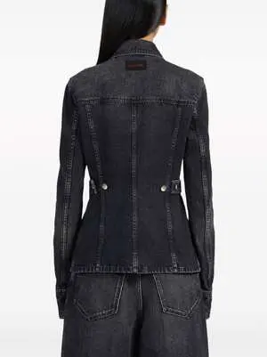 FERRAGAMO Logo-patch Denim Jacket