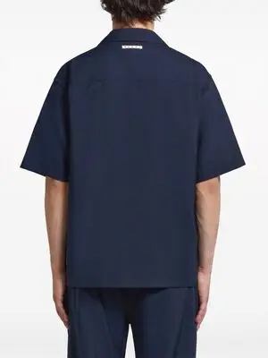 Marni Camp-collar Virgin Wool Shirt