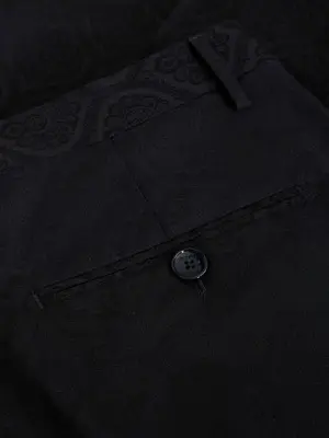 Etro Paisley Jacquard Straight-leg Trousers