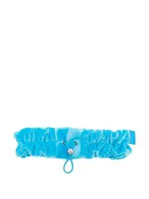 TEAM WANG DESIGN Drawstring Headband - Blue