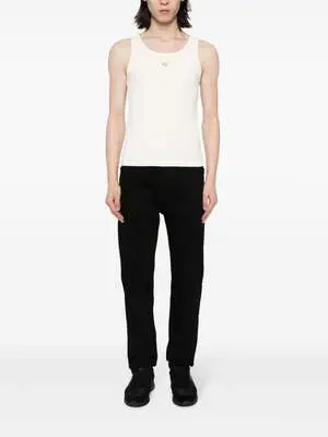 Mcm Logo Bouclé Tank Top