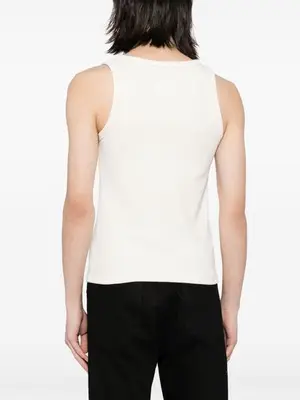 Mcm Logo Bouclé Tank Top