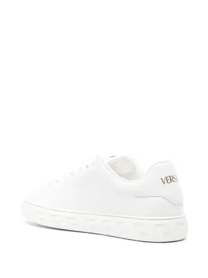Versace Greca Lace-up Sneakers - White