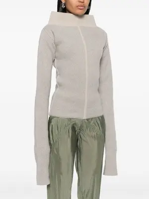 Rick Owens High-neck Extra Long-sleeves Jumper