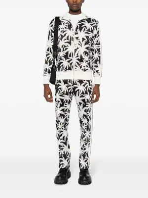 Palm Angels Palms Zip-up Track Jacket - Black