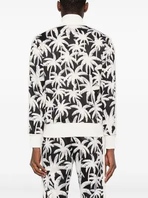 Palm Angels Palms Zip-up Track Jacket - Black