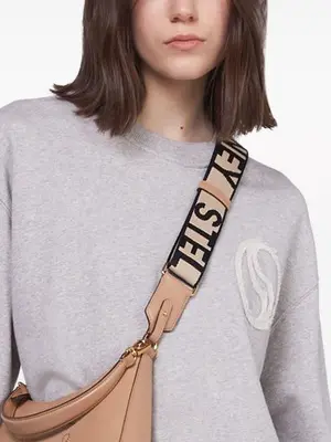 Stella McCartney S-wave Cropped Sweatshirt - Grey